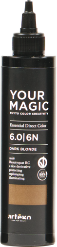 Artego, YOUR MAGIC Pigment 6,0 dark blonde, 200ml - sklep Fryzart.pl