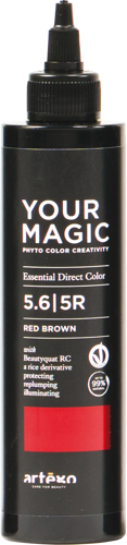 Artego, YOUR MAGIC Pigment 5,6 red brown 200ml - sklep Fryzart.pl