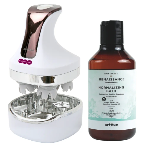 Fale Loki Koki elektroniczny masażer głowy i szampon do Head Spa 300 ml ...